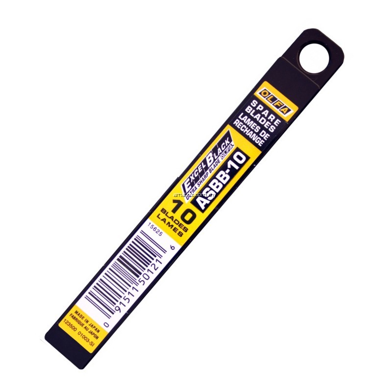 Olfa ASBB-10 9mm Ultra Sharp Standard Blade (10pcs per pack)